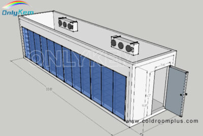 OnlyKem Walkin Beer Cave Cooler - Cold Room, Freezer Room, Condensing ...